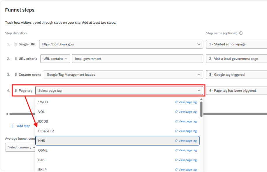 Work with Qualtrics Funnels | Digital Experience